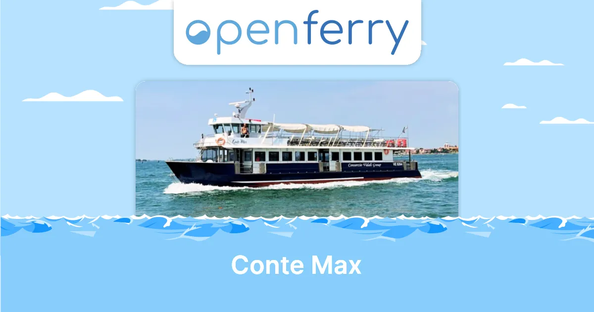 Conte Max Live Tracking, Information & Tickets | Consorzio Vidali Group ...