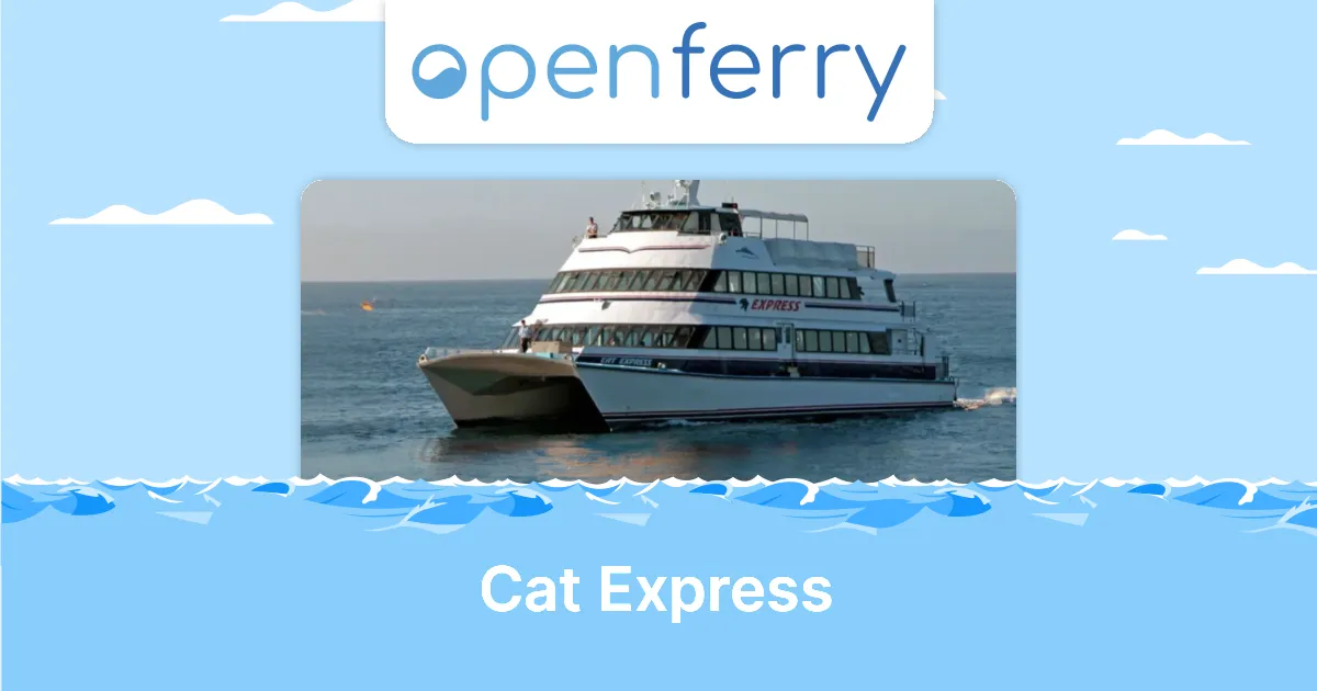 Cat Express Live Tracking, Information & Tickets | Catalina Express ...