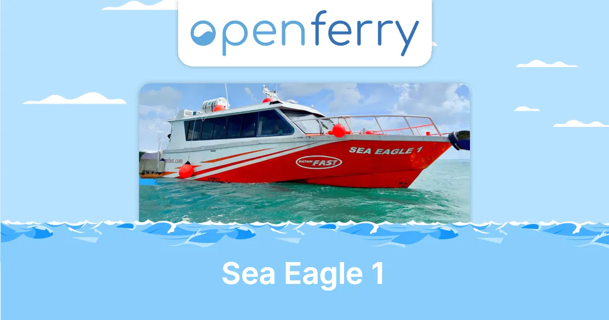 Sea Eagle 1 Live Tracking, Information & Tickets | Batam Fast Ferry ...