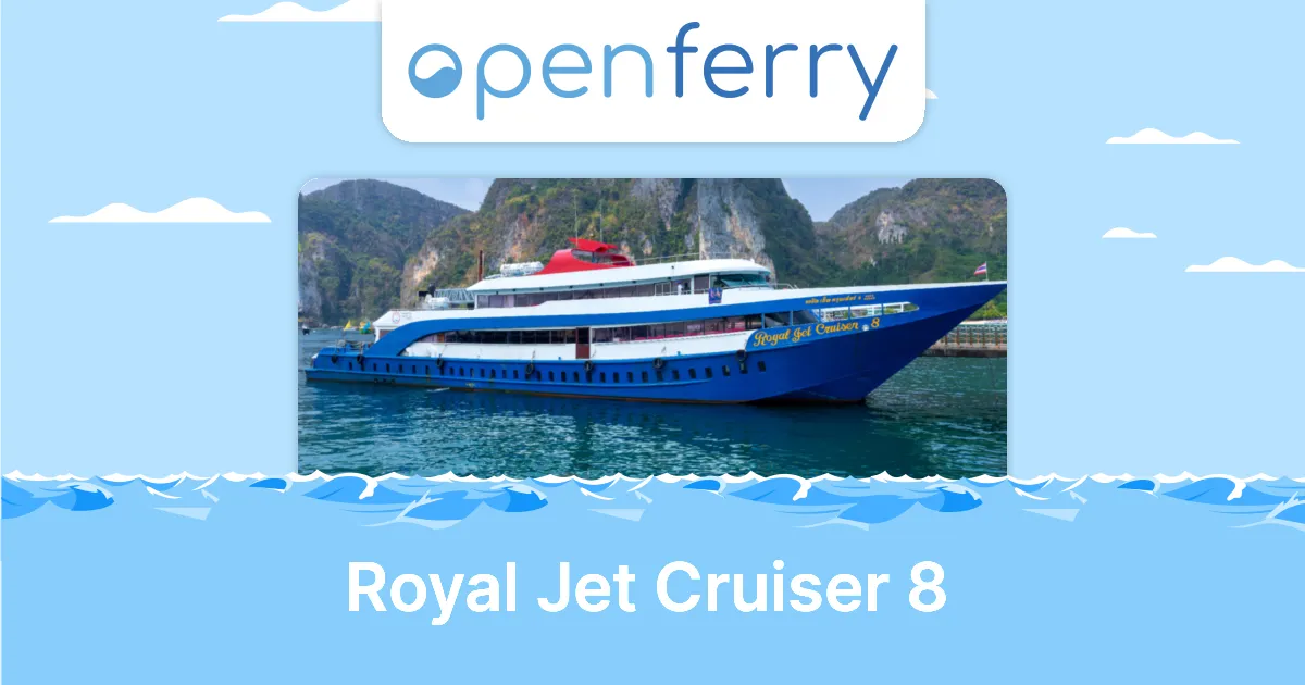 Royal Jet Cruiser 8 Live Tracking, Information & Tickets | Andaman Wave ...
