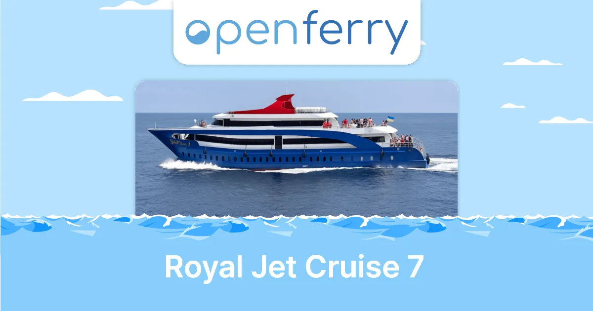 Royal Jet Cruise 7 Live Tracking, Information & Tickets | Andaman Wave ...