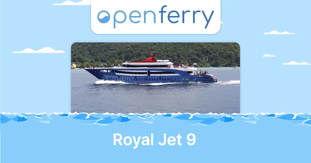 Royal Jet 9 Live Tracking, Information & Tickets | Songserm | Openferry