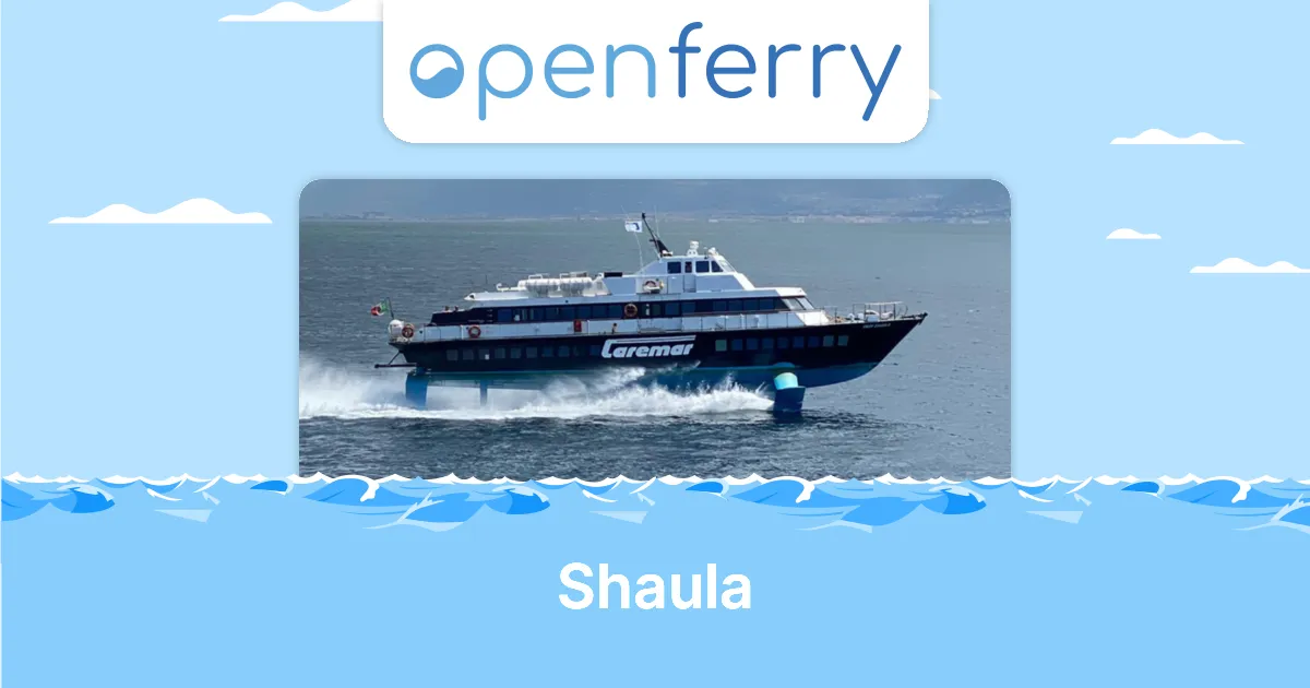 Shaula Live Tracking, Information & Tickets | Caremar | Openferry