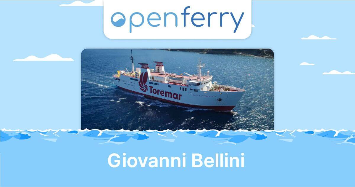 Giovanni Bellini Live Tracking, Information & Tickets | Toremar | Openferry