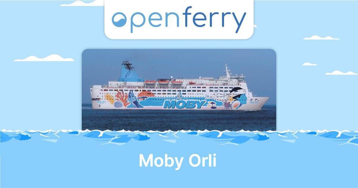 Moby Orli Live Tracking, Information & Tickets | Moby Lines | Openferry