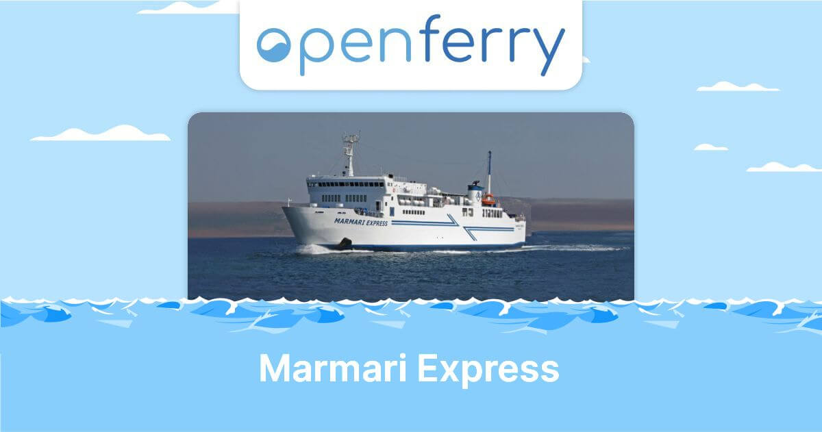 Marmari Express Live Tracking, Information & Tickets | Karystia | Openferry