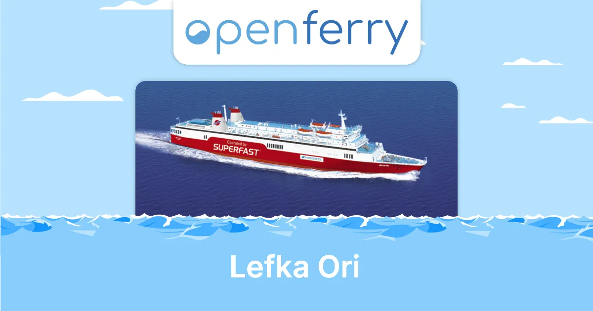Lefka Ori Live Tracking, Information & Tickets | Superfast Ferries | Openferry