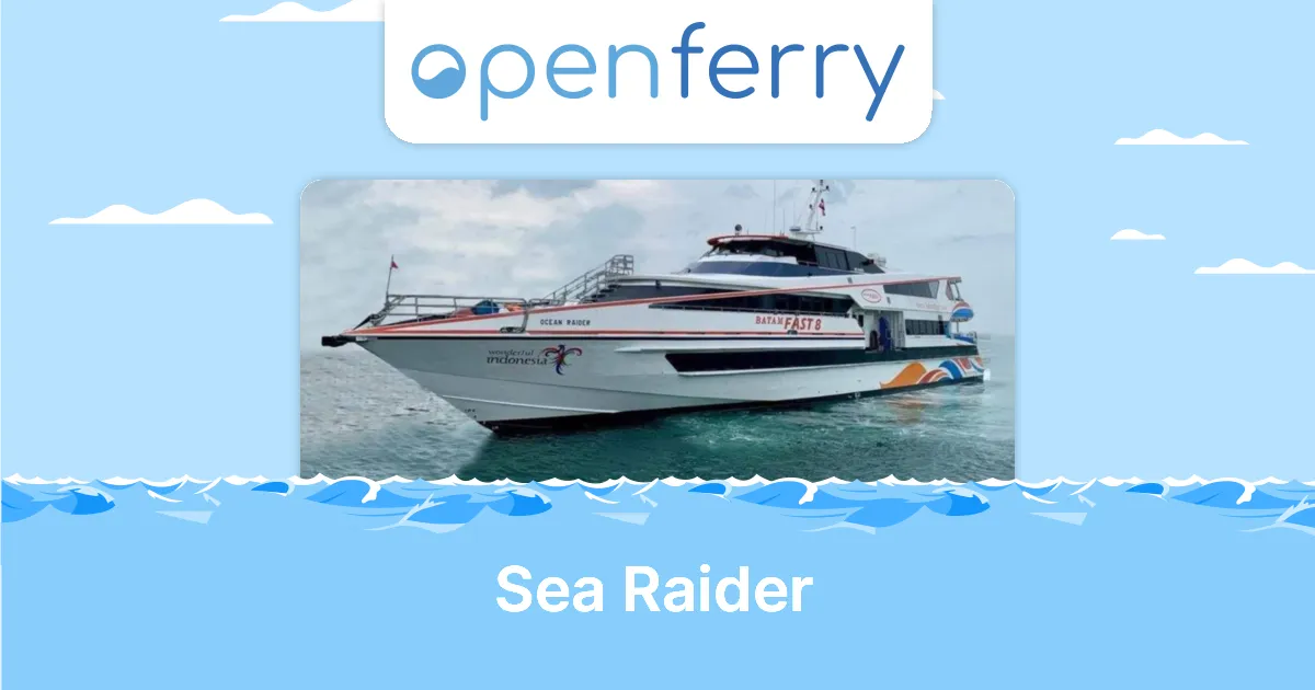 Sea Raider II Live Tracking, Information & Tickets | Batam Fast Ferry ...