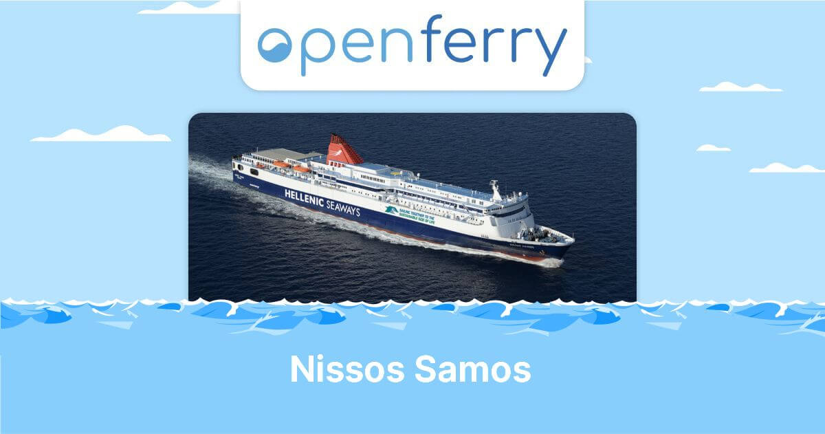 Nissos Samos Live Tracking, Information & Tickets | Hellenic Seaways ...