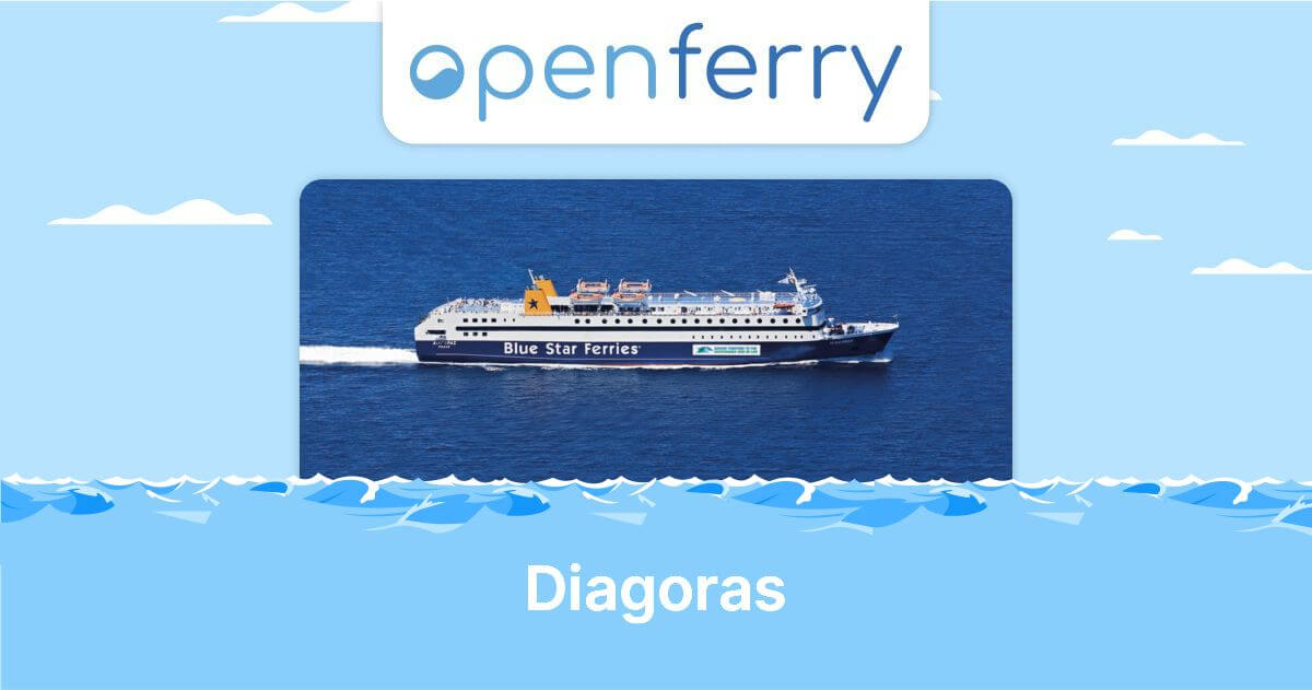 Diagoras Live Tracking, Information & Tickets | Blue Star Ferries ...