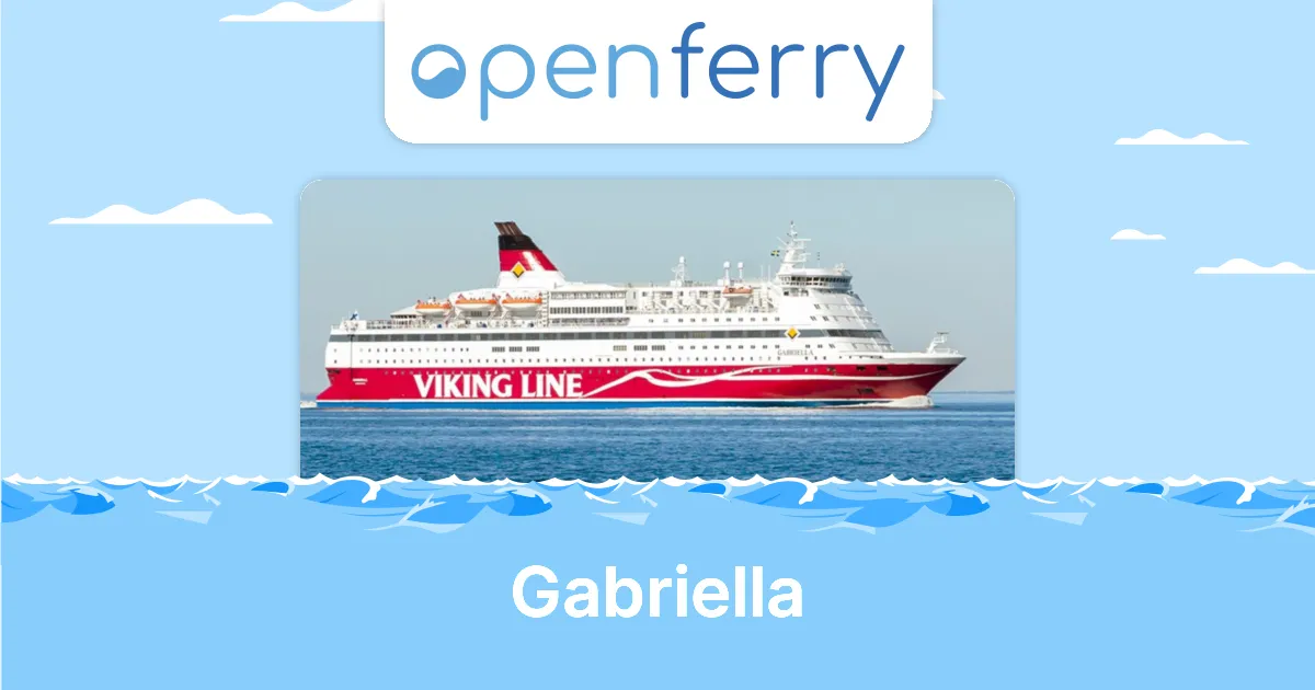 Gabriella Live Tracking, Information & Tickets | Viking Line | Openferry