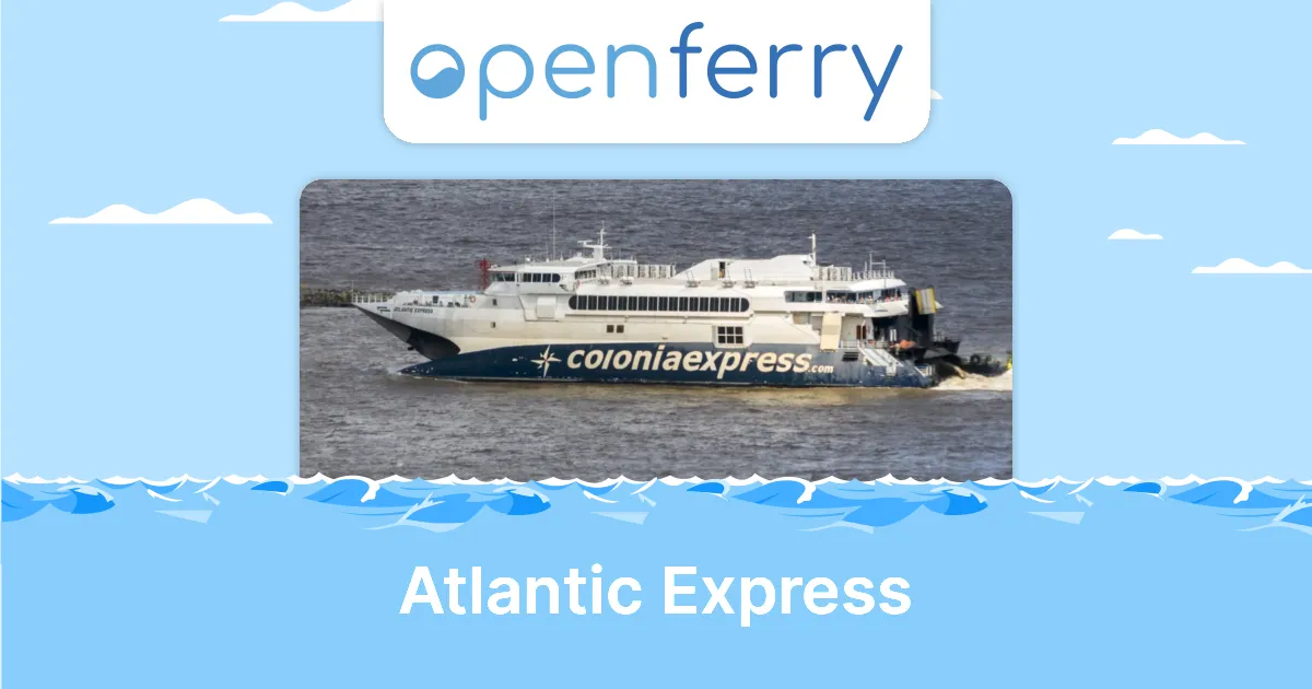 Atlantic Express Live Tracking, Information & Tickets | Colonia Express ...
