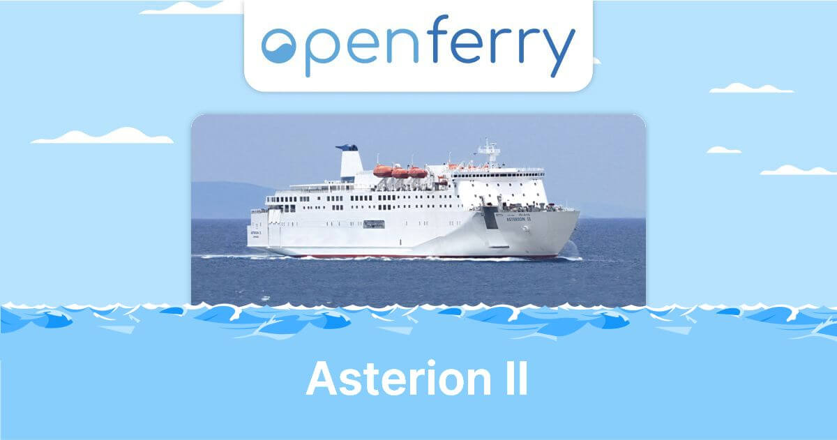 Asterion II Live Tracking, Information & Tickets | Superfast Ferries ...