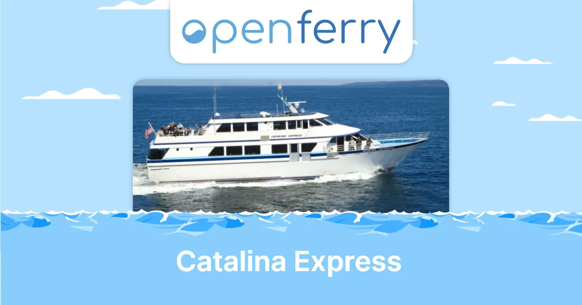 Catalina Express Live Tracking, Information & Tickets | Catalina ...