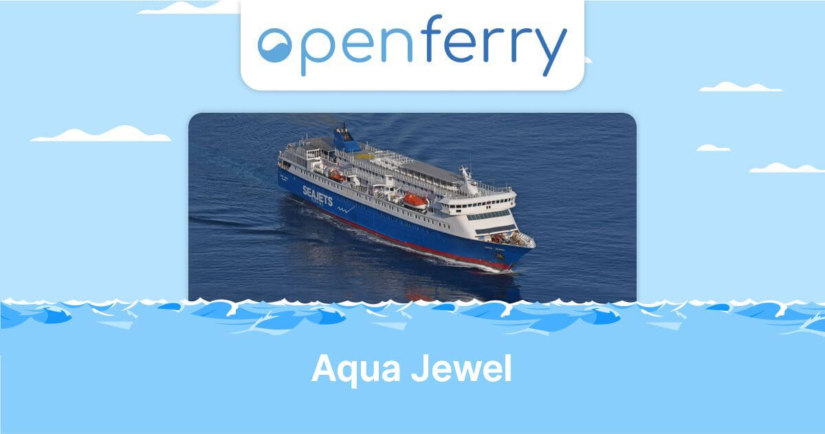 Aqua Jewel Live Tracking, Information & Tickets | SeaJets | Openferry