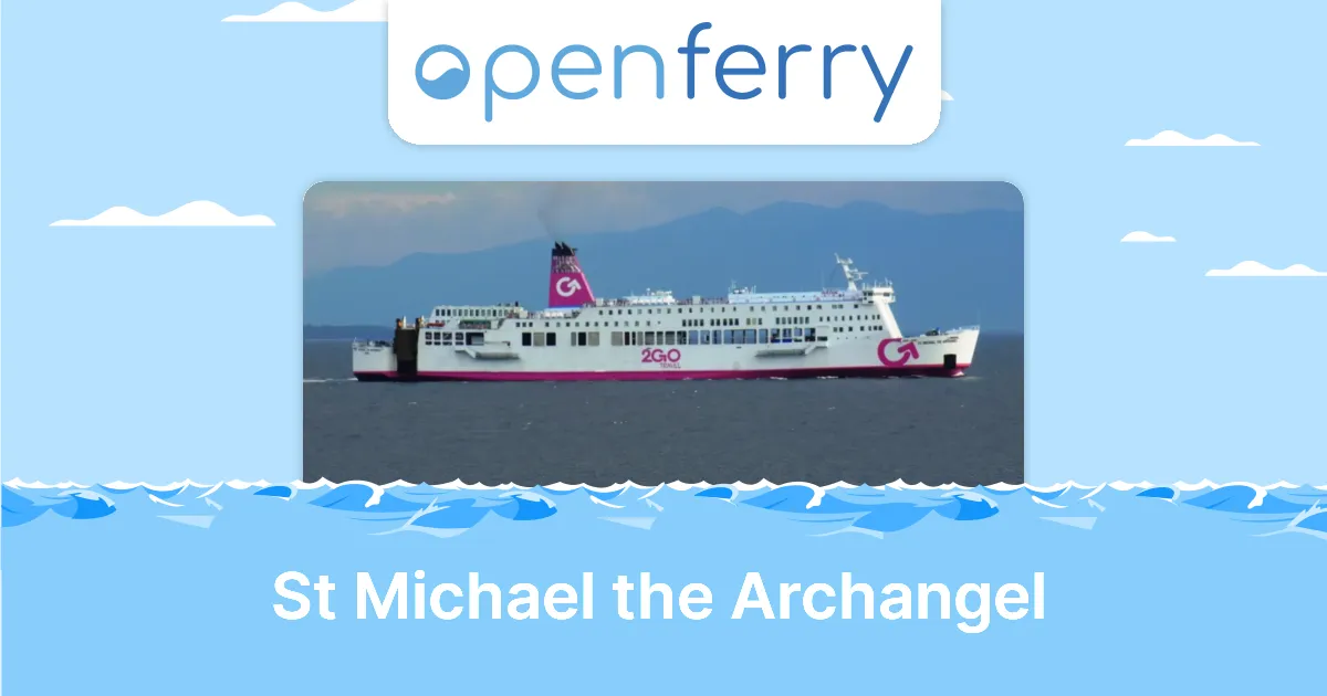 St Michael the Archangel Live Tracking, Information & Tickets | 2GO ...