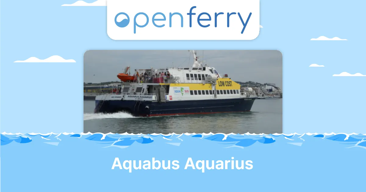 Aquabus Aquarius Live Tracking, Information & Tickets | Aquabus | Openferry