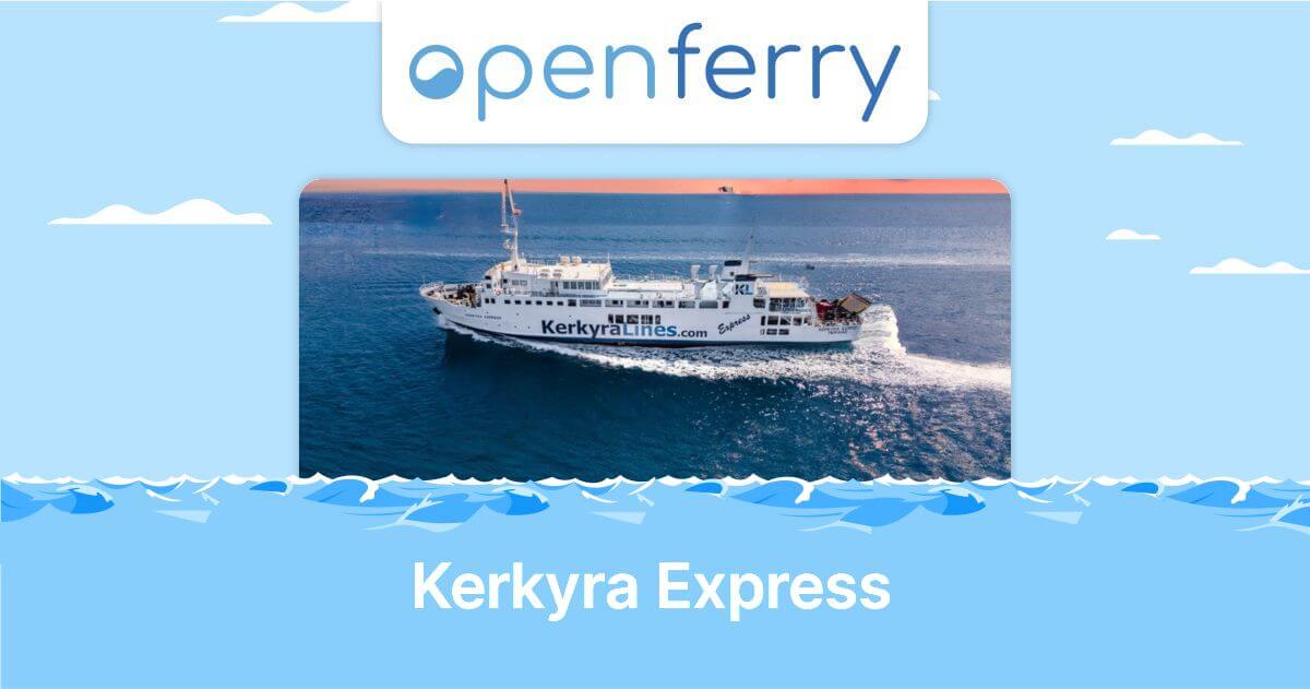 Kerkyra Express Live Tracking, Information & Tickets | Kerkyra Lines ...