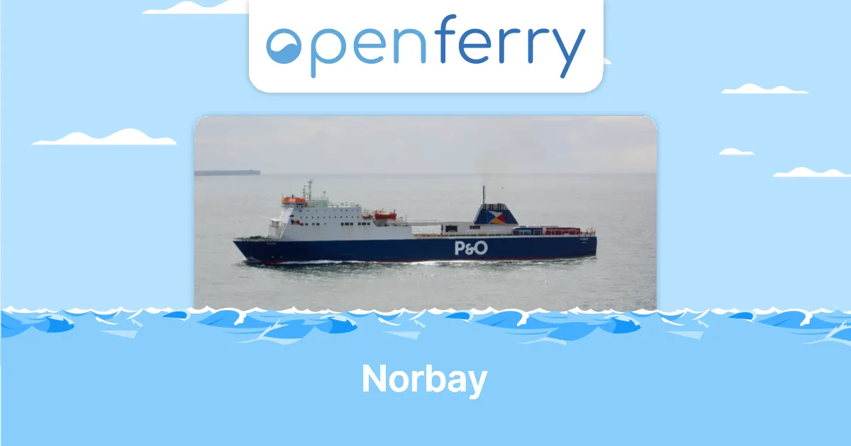 Norbay Live Tracking, Information & Tickets | P&O Ferries | Openferry