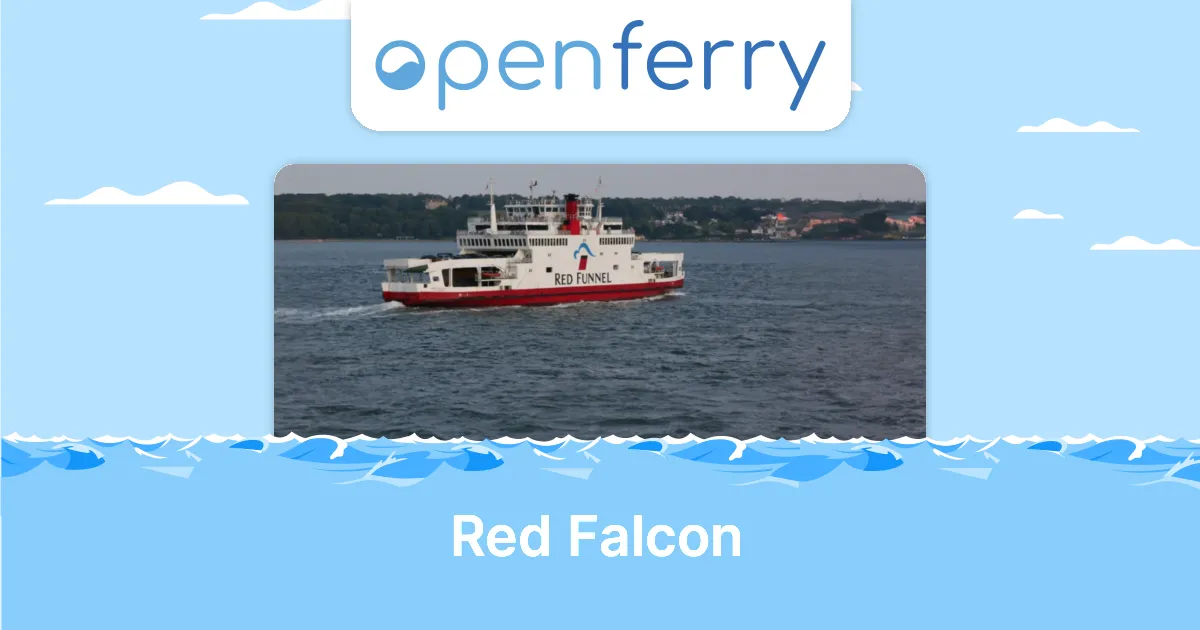 Red Falcon Live Tracking, Information & Tickets | Red Funnel | Openferry