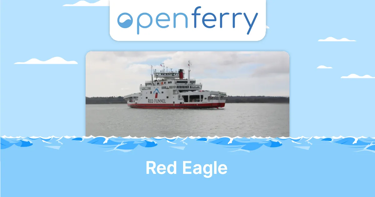 Red Eagle Live Tracking, Information & Tickets | Red Funnel | Openferry