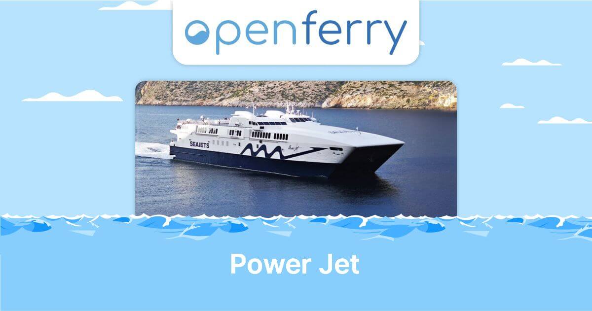 Power Jet Live Tracking, Information & Tickets | SeaJets | Openferry