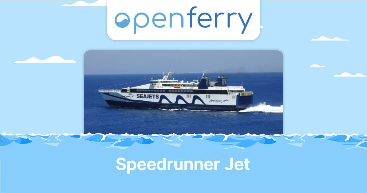Speedrunner Jet Live Tracking, Information & Tickets | SeaJets | Openferry