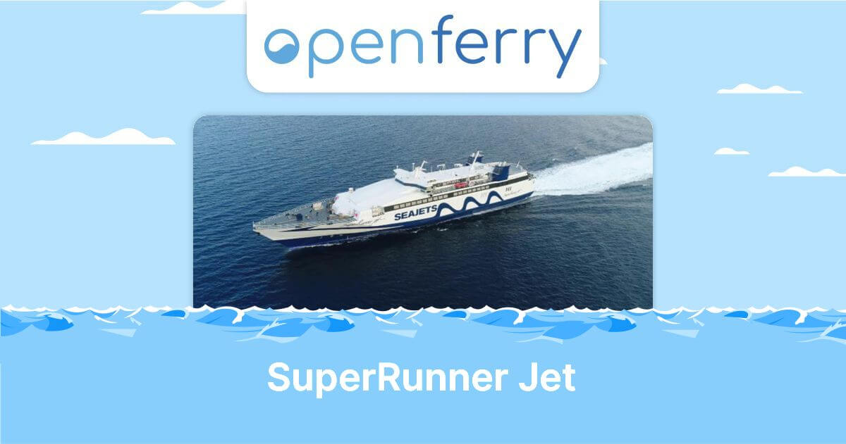 SuperRunner Jet Live Tracking, Information & Tickets | SeaJets | Openferry