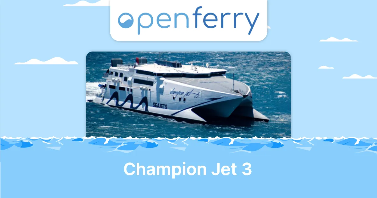 Champion Jet 3 Ζωντανή παρακολούθηση, πληροφορίες και εισιτήρια ...