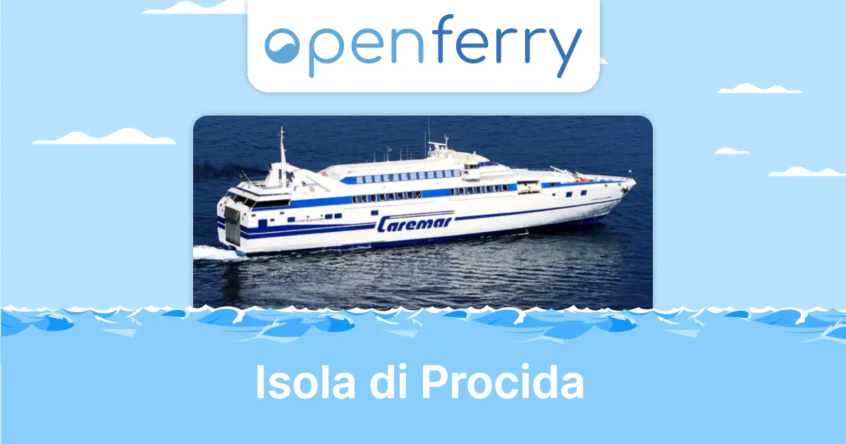 Isola di Procida Live Tracking, Information & Tickets | Caremar | Openferry