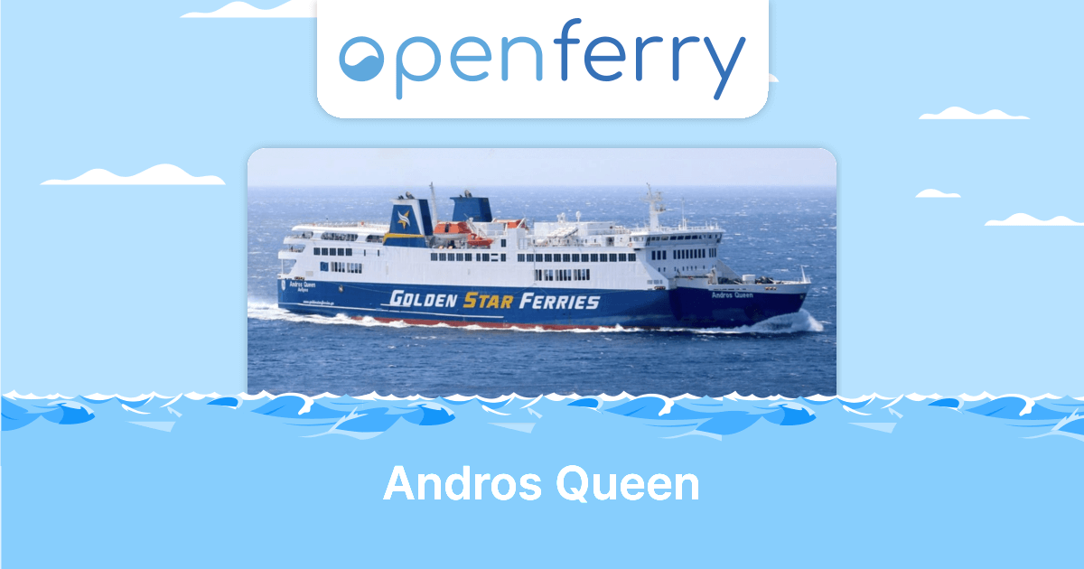 Andros Queen Live Tracking, Information & Tickets | Golden Star Ferries | Openferry