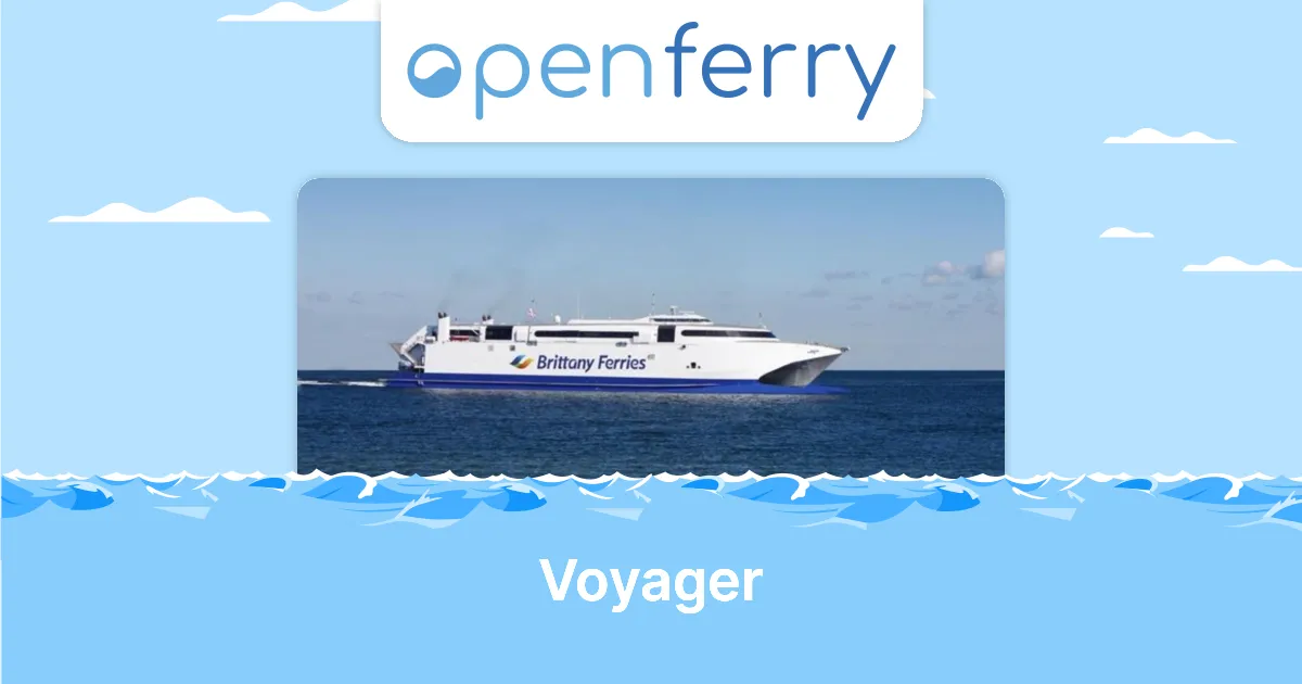 Voyager Live Tracking, Information & Tickets | Brittany Ferries | Openferry