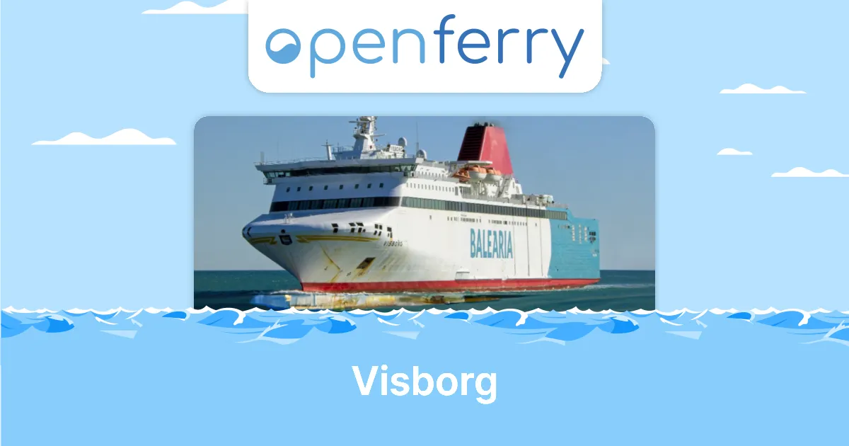Visborg Live Tracking, Information & Tickets | Balearia | Openferry