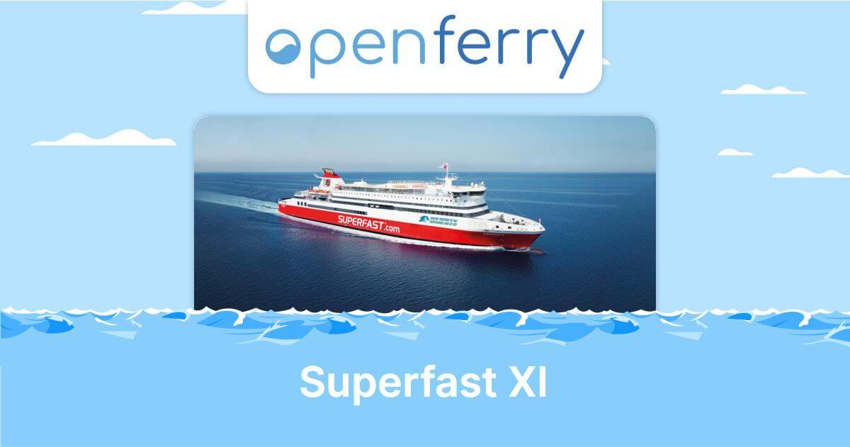 Superfast XI Live Tracking, Information & Tickets | Superfast Ferries ...