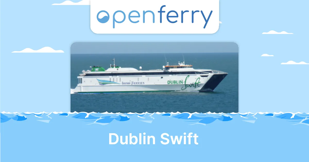 Dublin Swift Live Tracking, Information & Tickets | Irish Ferries ...