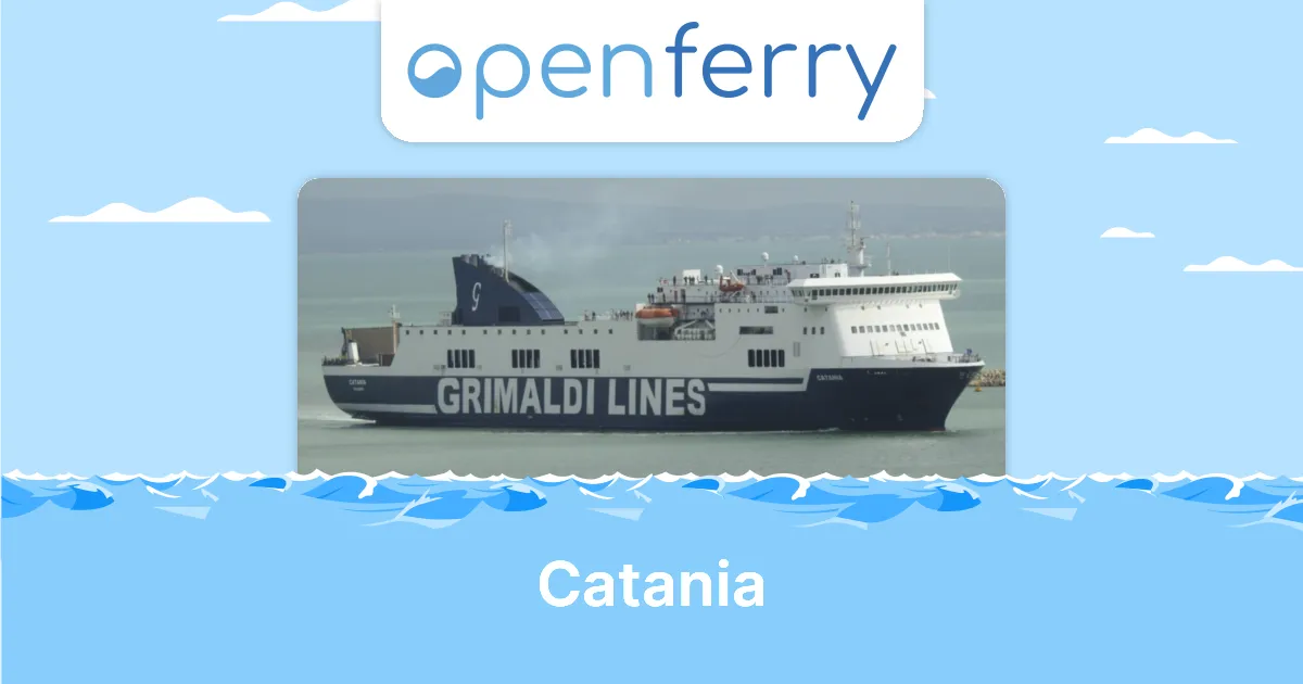 Catania Live Tracking, Information & Tickets | Grimaldi Lines | Openferry