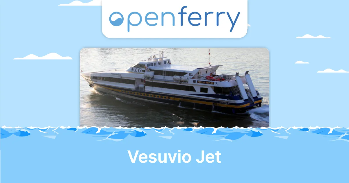 Vesuvio Jet Live Tracking, Information & Tickets | NLG | Openferry