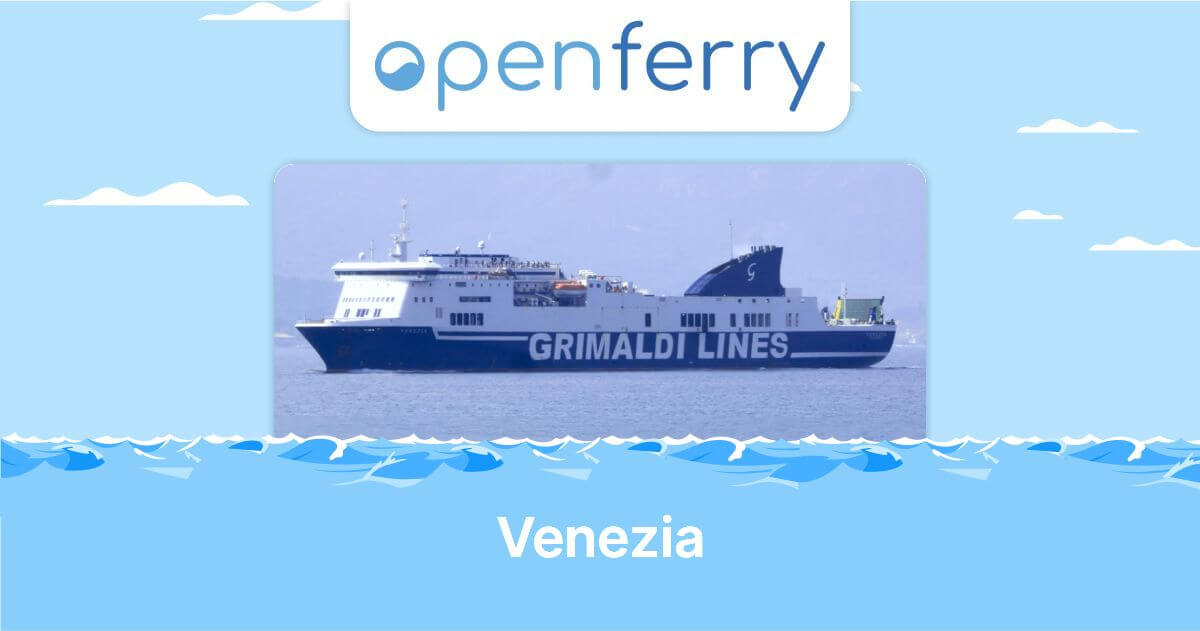 Venezia Live Tracking, Information & Tickets | Grimaldi Lines | Openferry