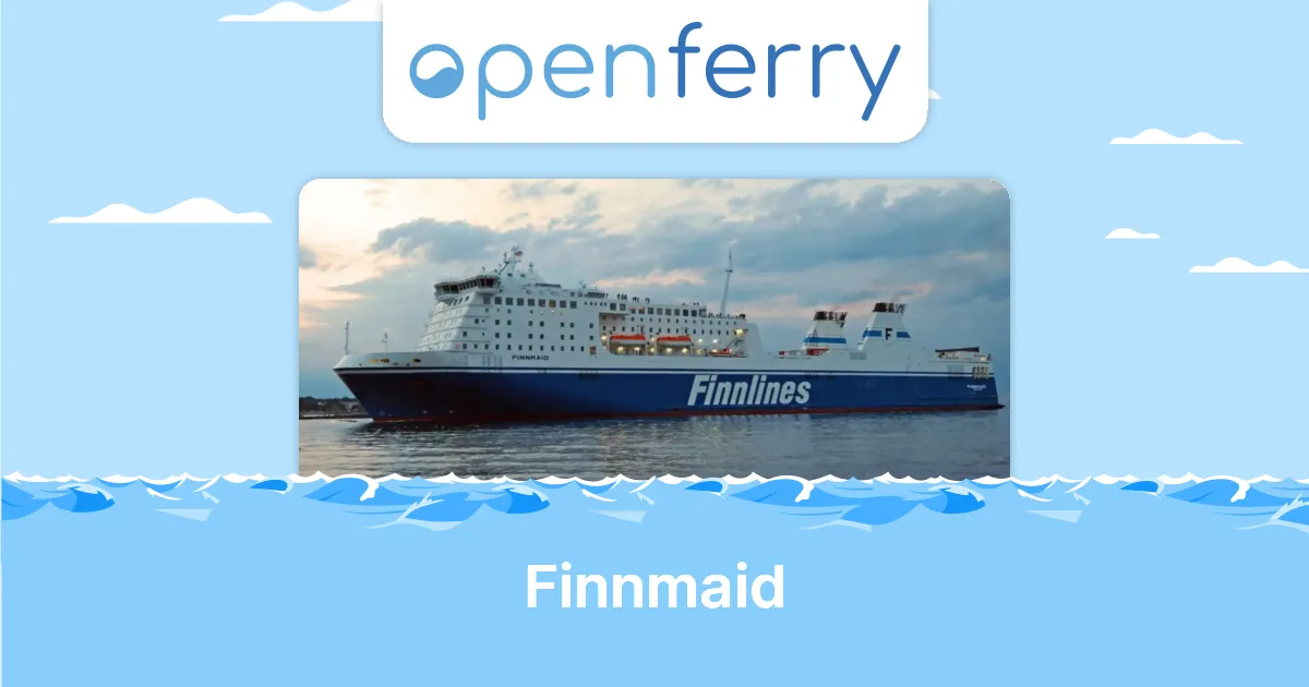 Finnmaid Live Tracking, Information & Tickets | Finnlines | Openferry