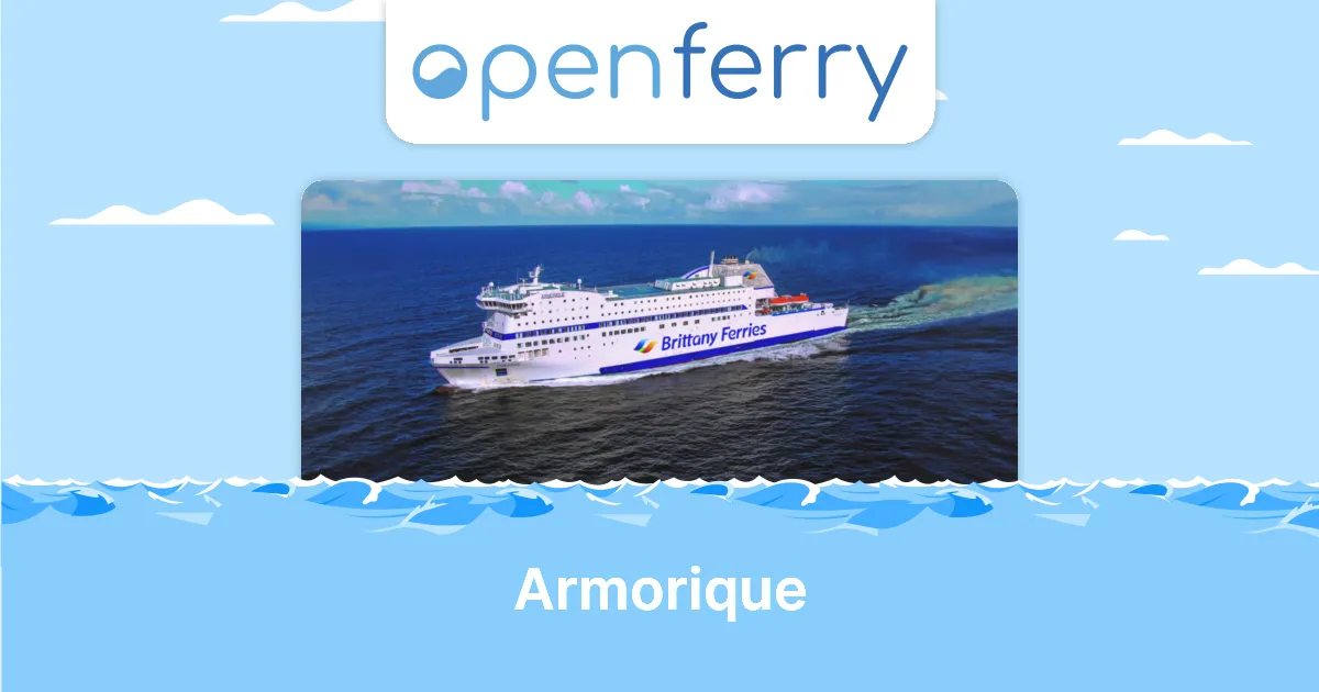 Armorique Live Tracking, Information & Tickets | Brittany Ferries ...