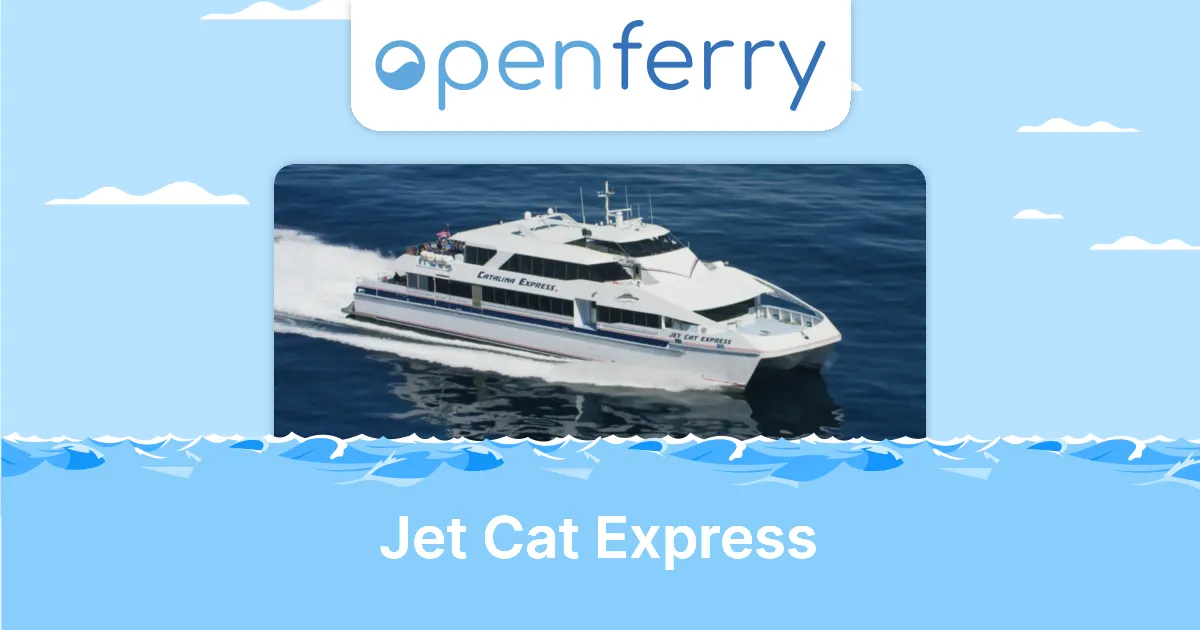 Jet Cat Express Live Tracking, Information & Tickets | Catalina Express ...