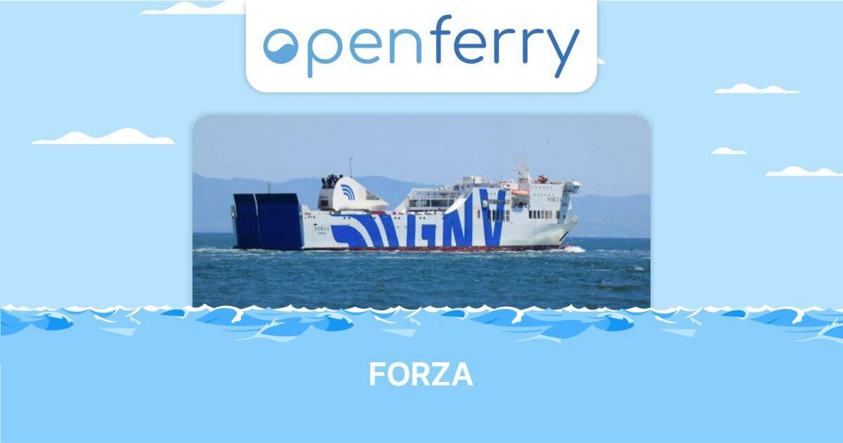 Forza Live Tracking, Information & Tickets | Grandi Navi Veloci | Openferry