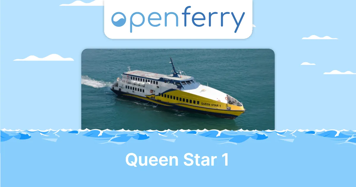 Queen Star 1 Live Tracking, Information & Tickets | Sindo Ferry | Openferry