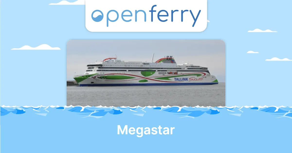 Megastar Live Tracking, Information & Tickets | Tallink Silja | Openferry