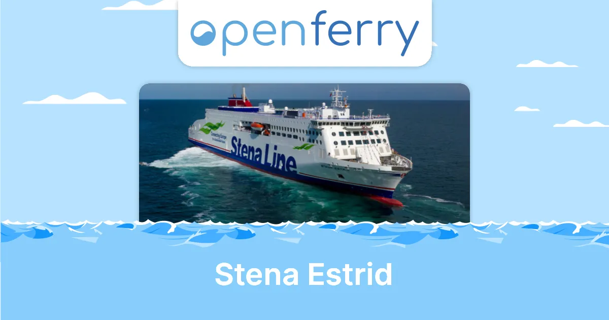 Stena Estrid Live Tracking, Information & Tickets | Stena Line | Openferry