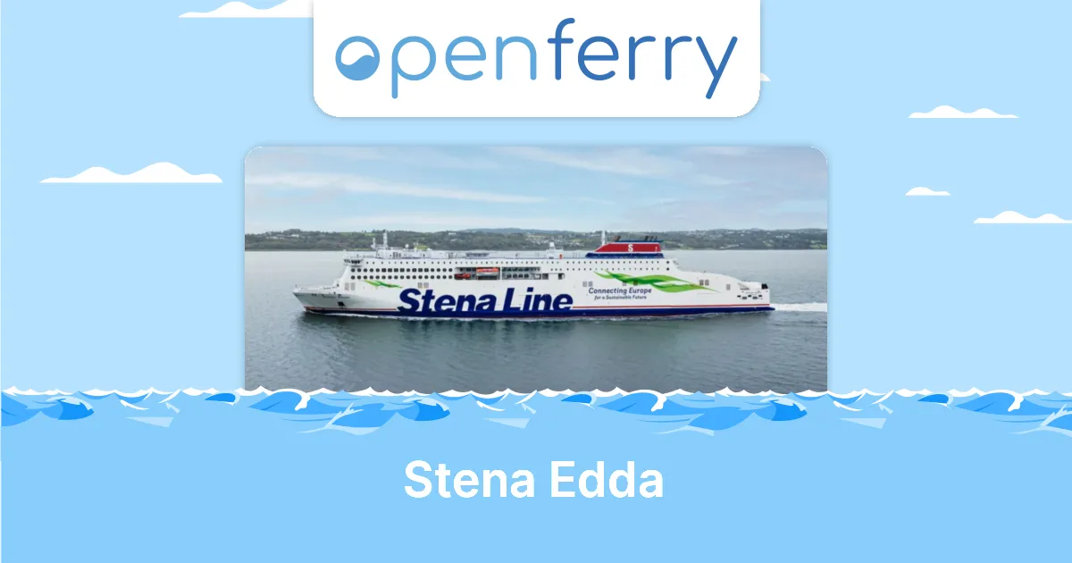 Stena Edda Live Tracking, Information & Tickets | Stena Line | Openferry