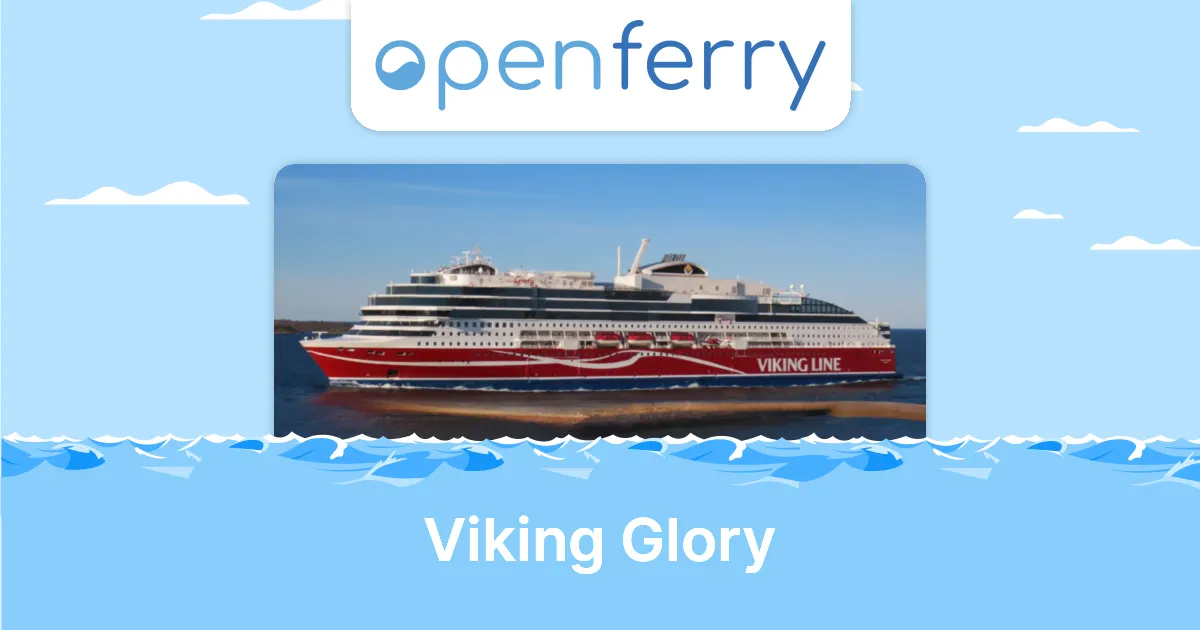 Viking Glory Live Tracking, Information & Tickets | Viking Line | Openferry