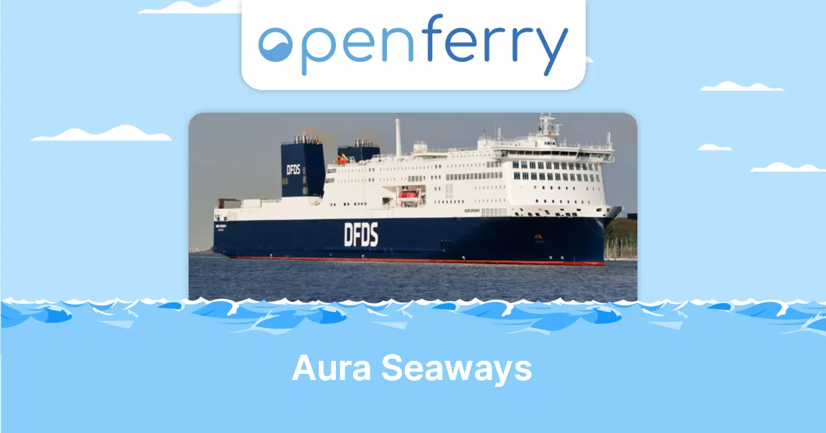 Aura Seaways Live Tracking, Information & Tickets | DFDS Seaways | Openferry