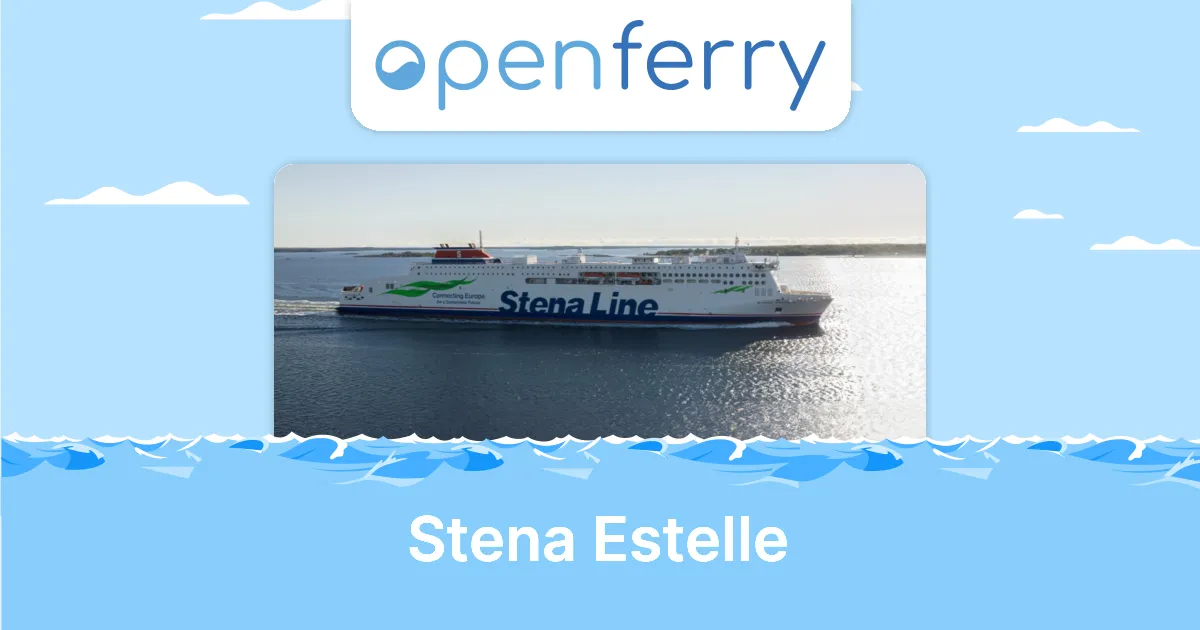 Stena Estelle: Live-Verfolgung, Informationen und Tickets | Stena Line | Openferry