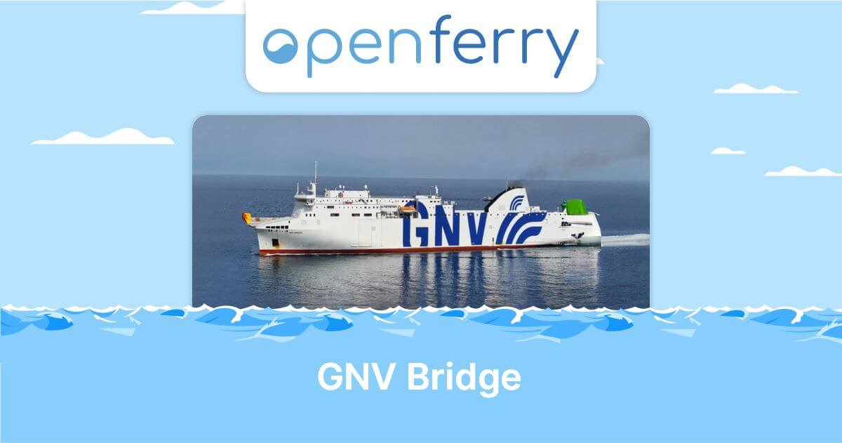 GNV Bridge Live Tracking, Information & Tickets | Grandi Navi Veloci ...